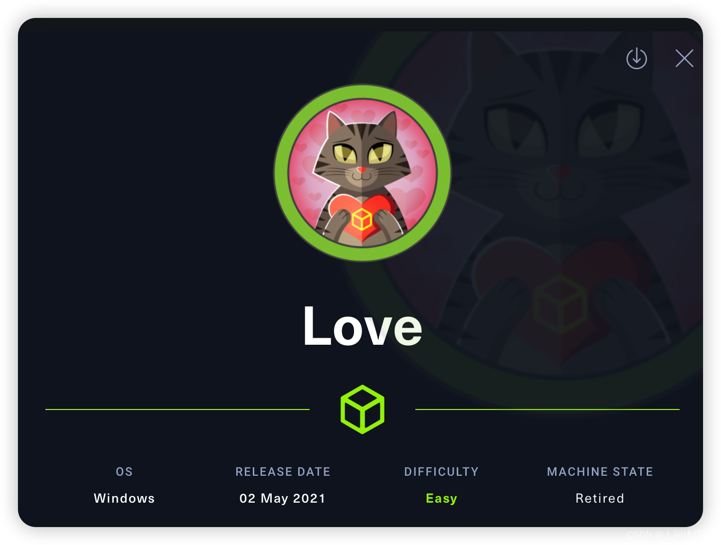 【Hack The Box】windows练习-- love_21、 7680和5040-CSDN博客