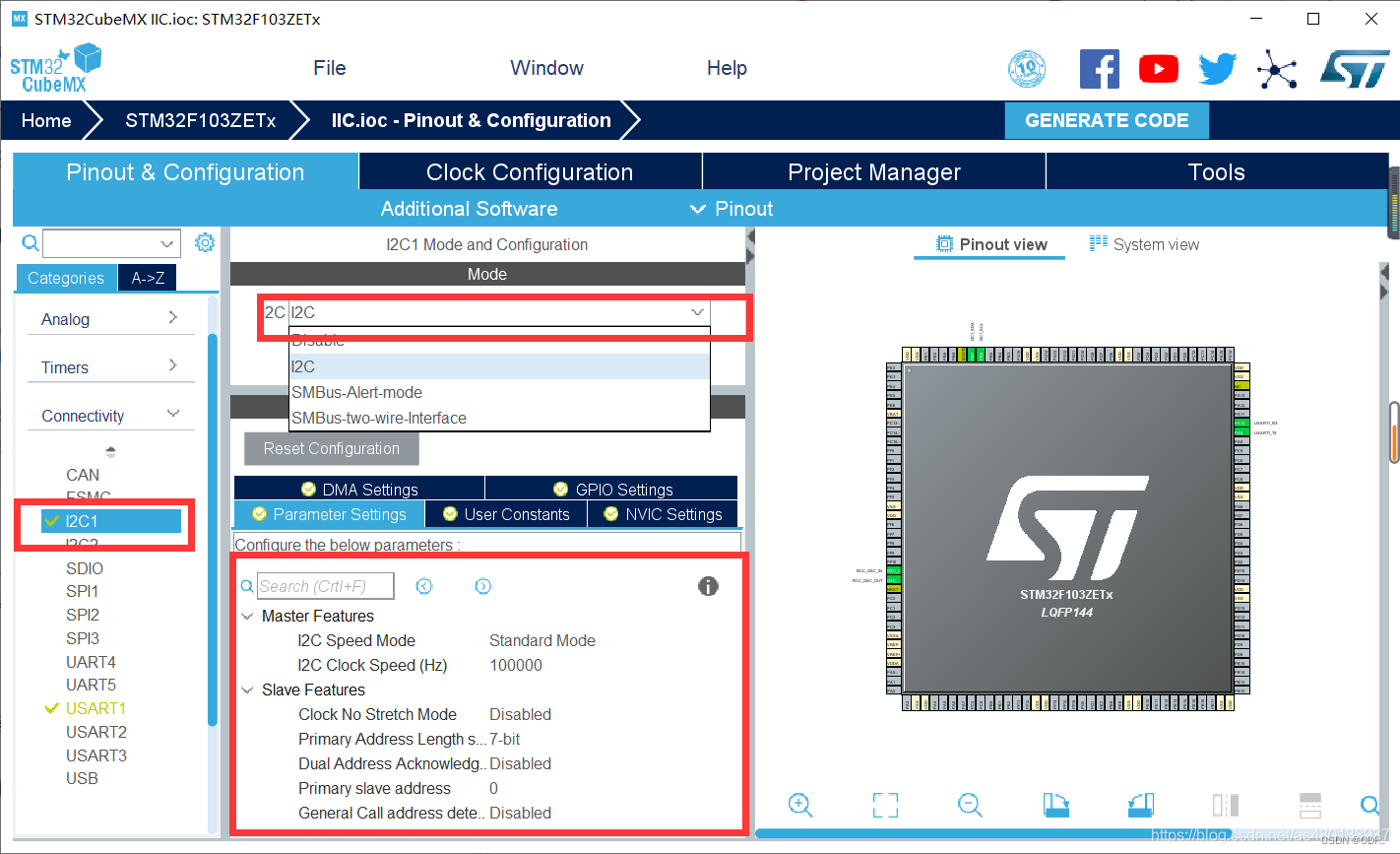 STM32 （十二） I2C_stm32 i2c-CSDN博客
