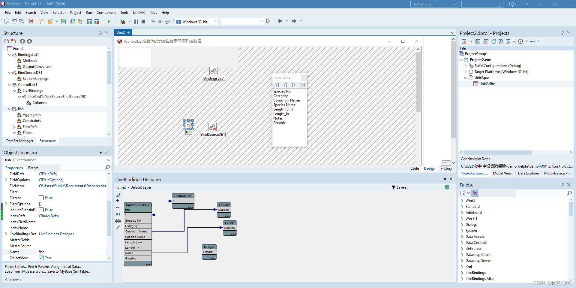 带有 LiveBindings 的 TControlList 创建自适用宽度的列表内容显示_delphi tcontrollist-CSDN博客