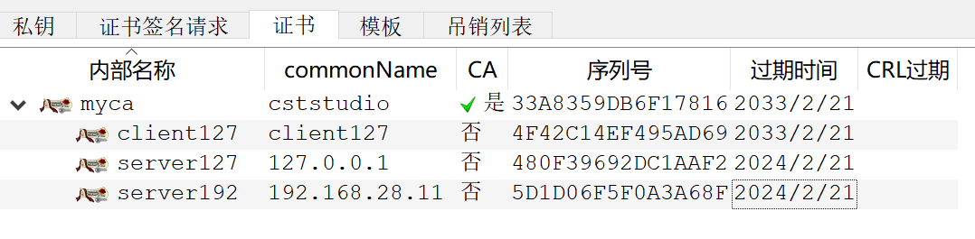 使用xca工具生成自签证书-CSDN博客