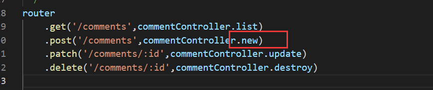 node.js引用express时路由报错：Error: Route.post() requires a callback function but got a [object ...