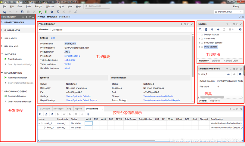FPGA入门开发完整流程（Vivado2020+Verilog）-CSDN博客