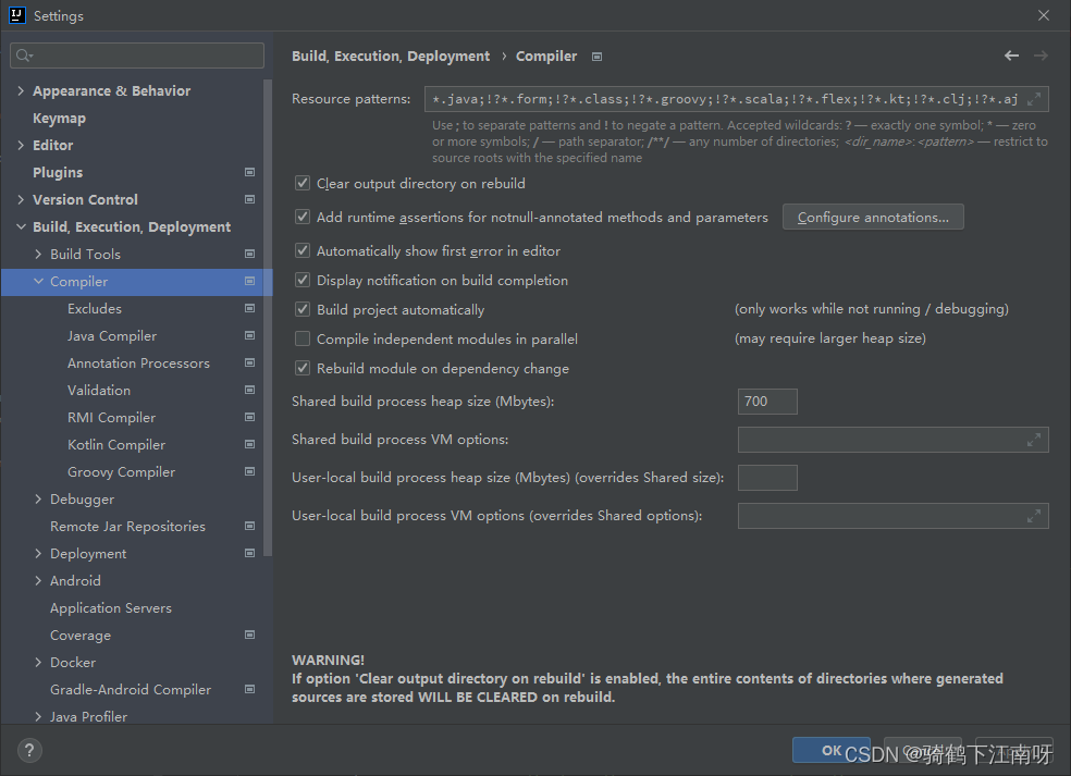 idea2021.3 springboot 开启热部署_idea的compiler.automake.allow.when.app.running找不到-CSDN博客