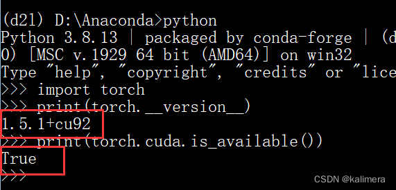 CUDA9.2+Python3.8+Windows 10安装pytorch-CSDN博客