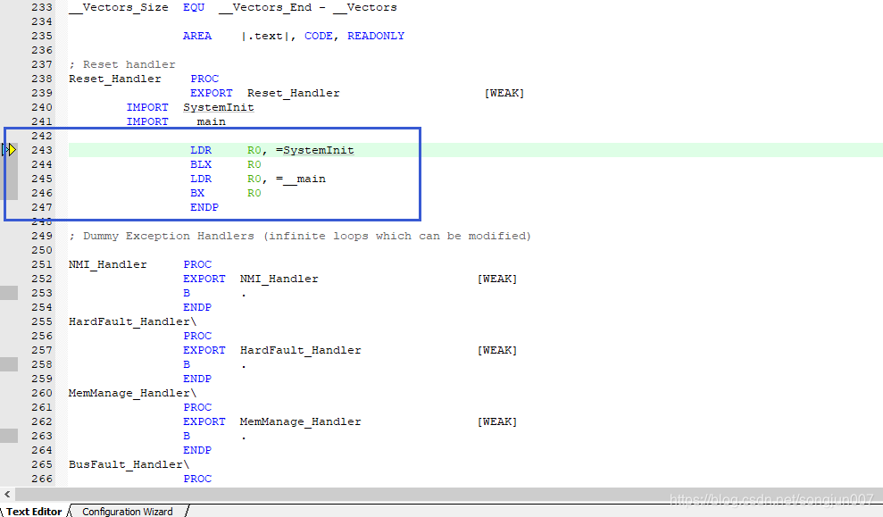 stm32在进行调试时；进入 LDR R0, =SystemInit卡死-CSDN博客
