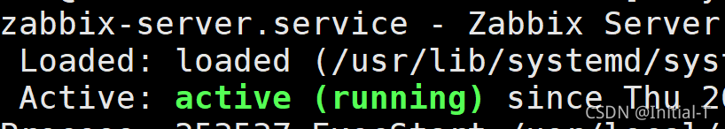 zabbix server启动报错：Job for zabbix-server.service failed because the control process exited with ...