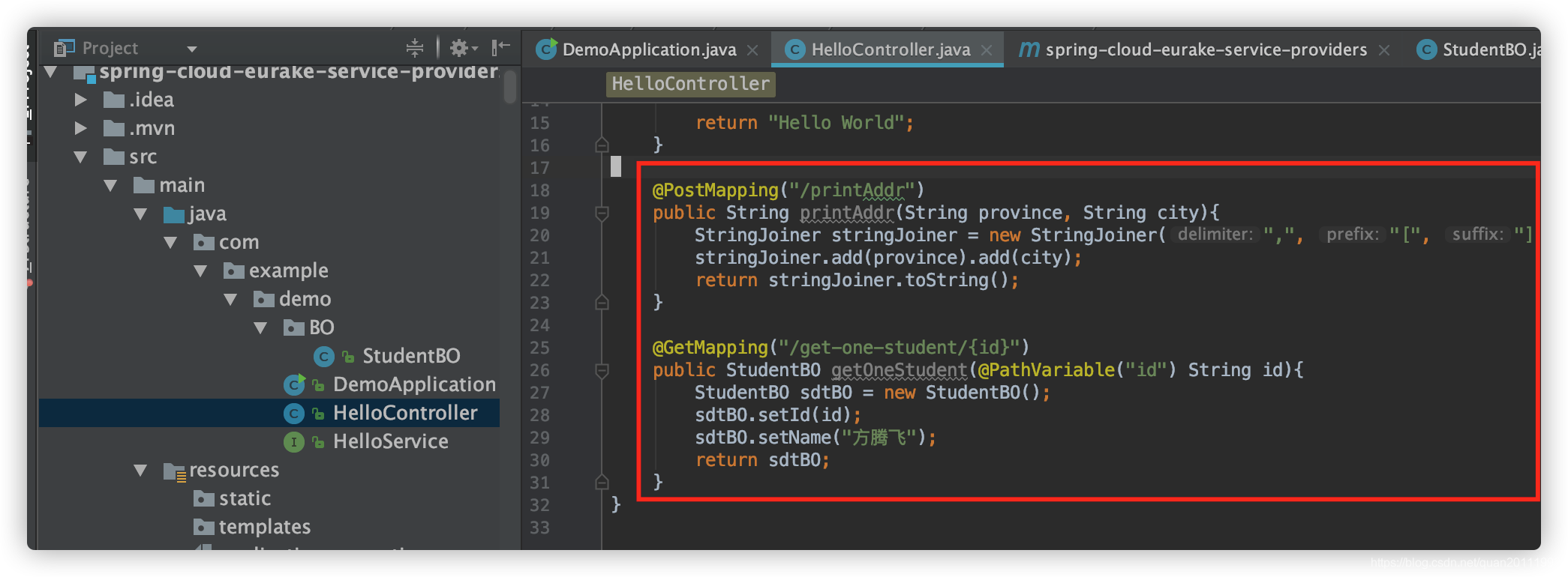 Spring Cloud OpenFeign 入参对象、返回值对象 无需和提供者一致_openfeign的服务消费端的方法以及参数都必须和消费提供方一样吗-CSDN博客