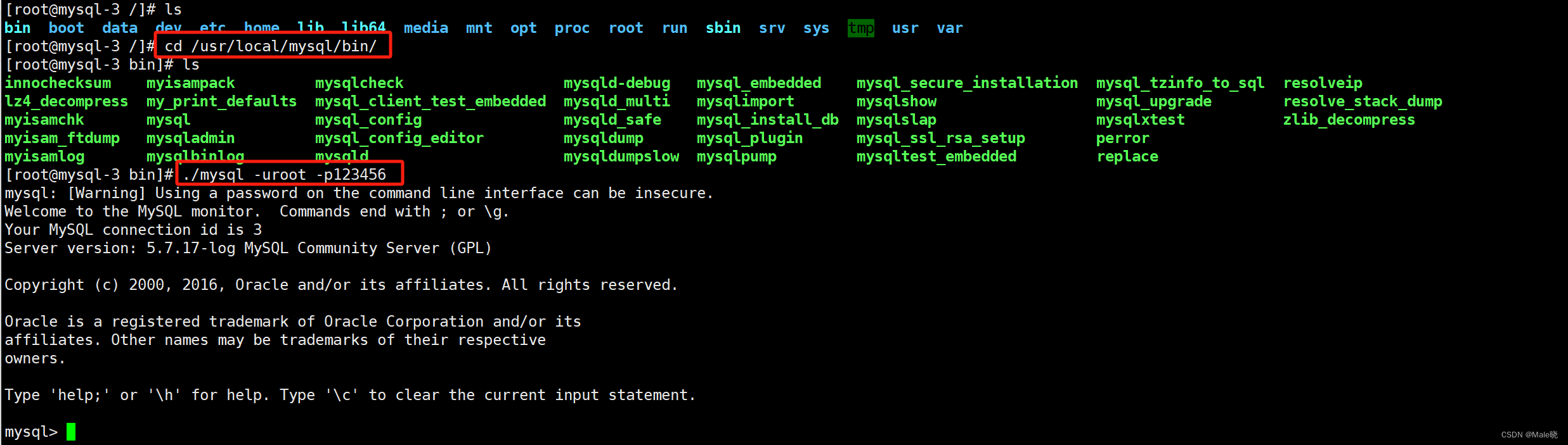 Redhat7.4部署MySQL-5.7.17搭建双主互为主从_mysql server 5.7.17-CSDN博客