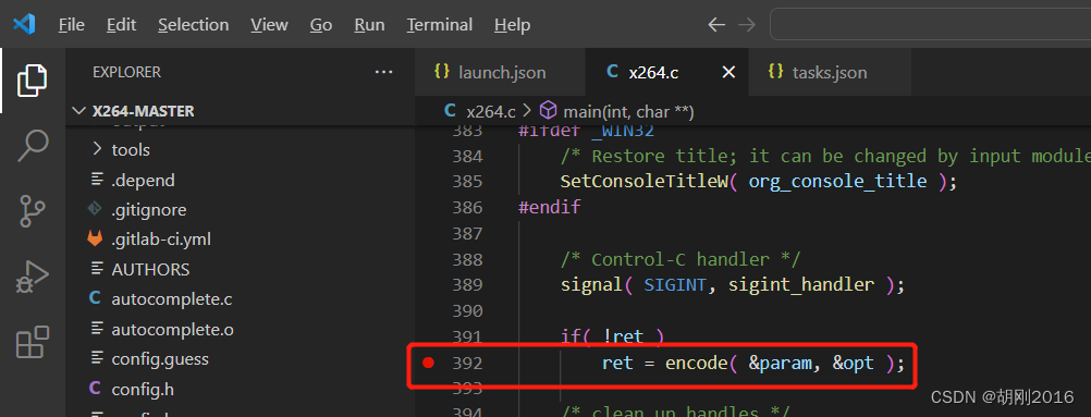 VSCode 搭建 x264 源码调试环境_vscode调试x264-CSDN博客