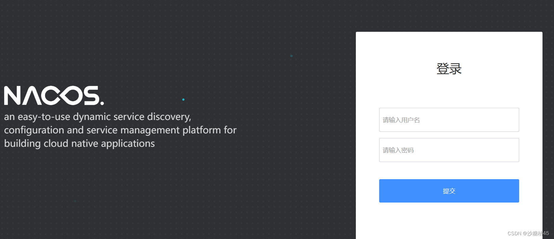 Java----Nacos服务注册_java注册中心nacos-CSDN博客
