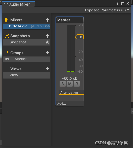 Unity利用UI控制音量和音效，保姆级教学_unity 声音监听范围-CSDN博客