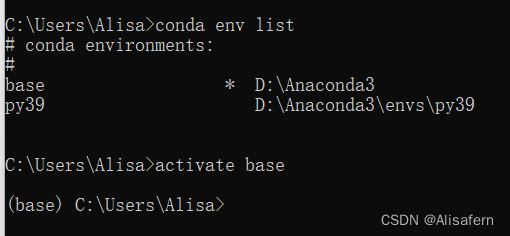 cmd进入anaconda下虚拟环境_cmd如何进入虚拟环境-CSDN博客