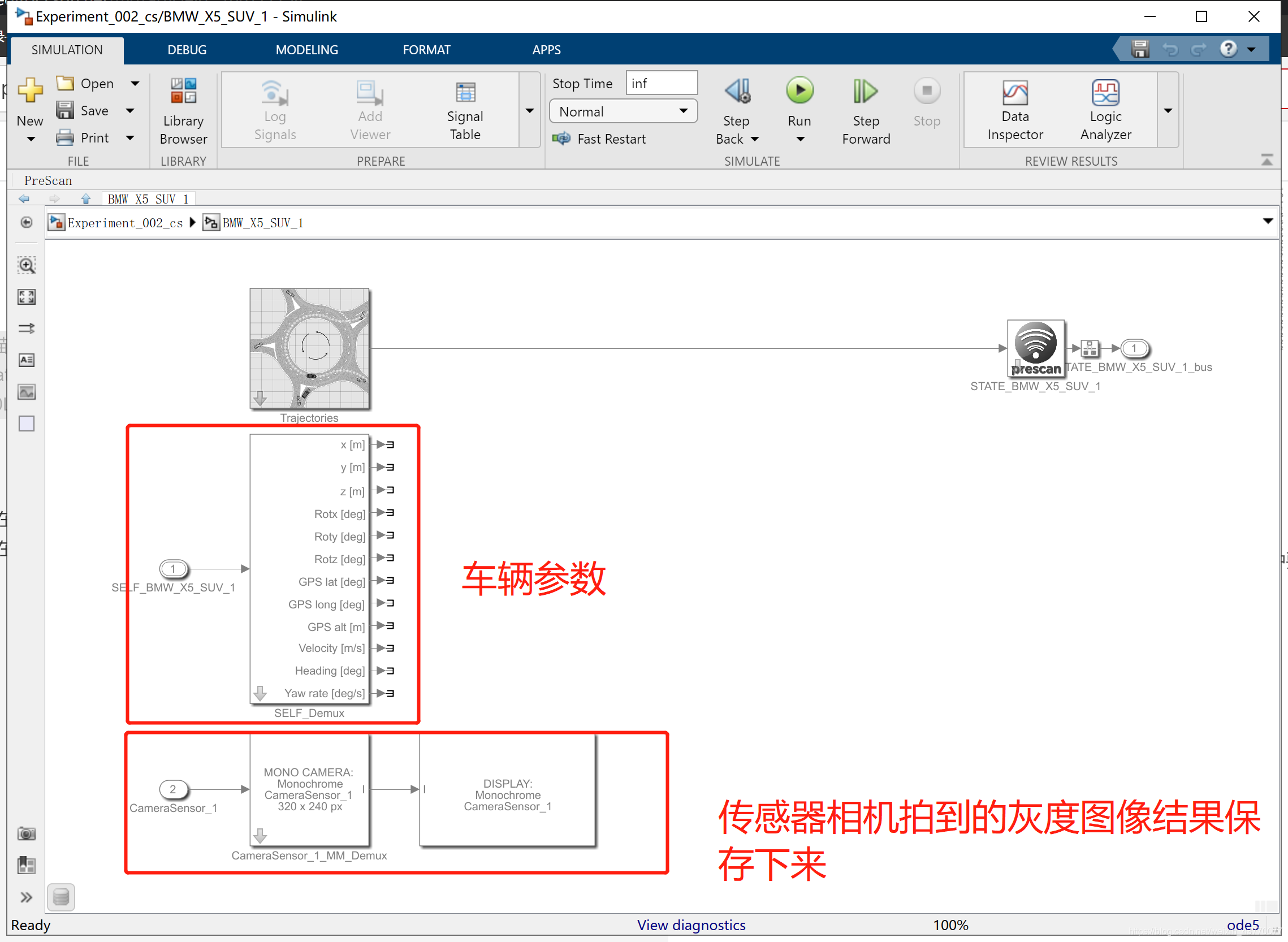 【prescan入门】prescan入门教程（场景搭建、参数设置、连接MATLAB实现仿真）_prescan教程-CSDN博客