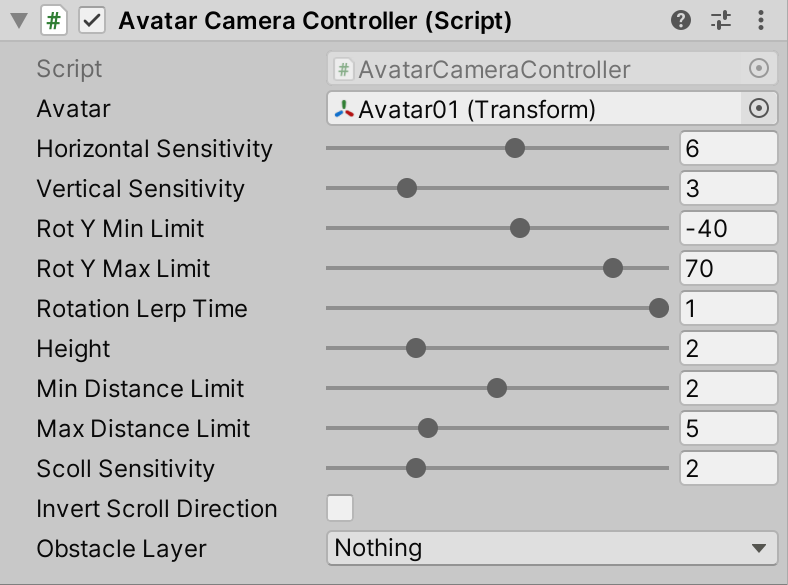 Unity SKFramework框架（二十四）、Avatar Controller 第三人称控制_unity avatar camera controller-CSDN博客