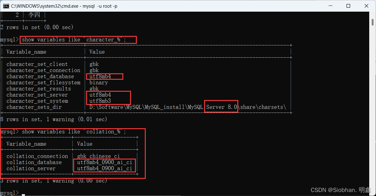 MySQL 4 MySQL使用演示（包含基本操作命令~~~）MySQL5.7编码设置_mysql演示数据库-CSDN博客