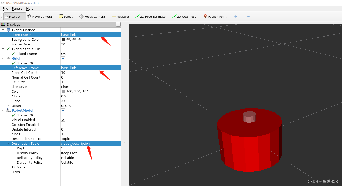 【ROS2机器人入门到实战】RVIZ2可视化移动机器人模型_ros2 rivi-CSDN博客