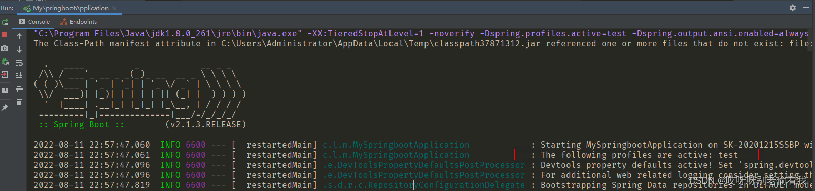 Idea 工具下启动 Springboot 实例指定加载的配置文件idea指定配置文件启动 Csdn博客