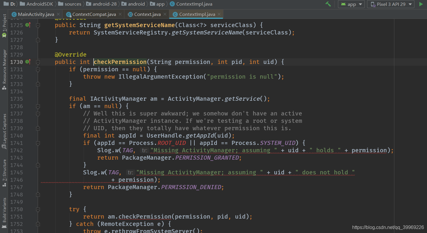 Android: 动态运行时权限(危险权限)源码分析、封装、及9.0权限改动_activitycompat.requestpermissions-CSDN博客