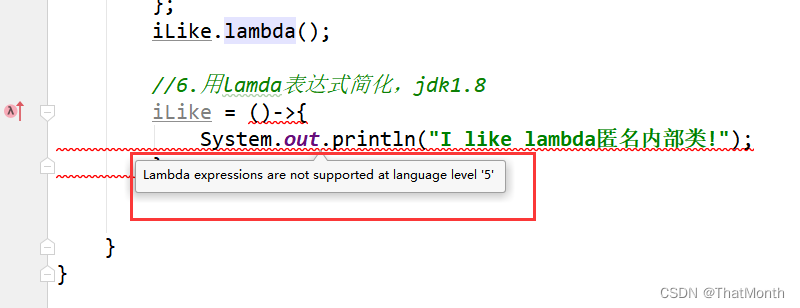 Lambda expressions are not supported at language level ‘5‘怎么解决_not supported at language 5-CSDN博客