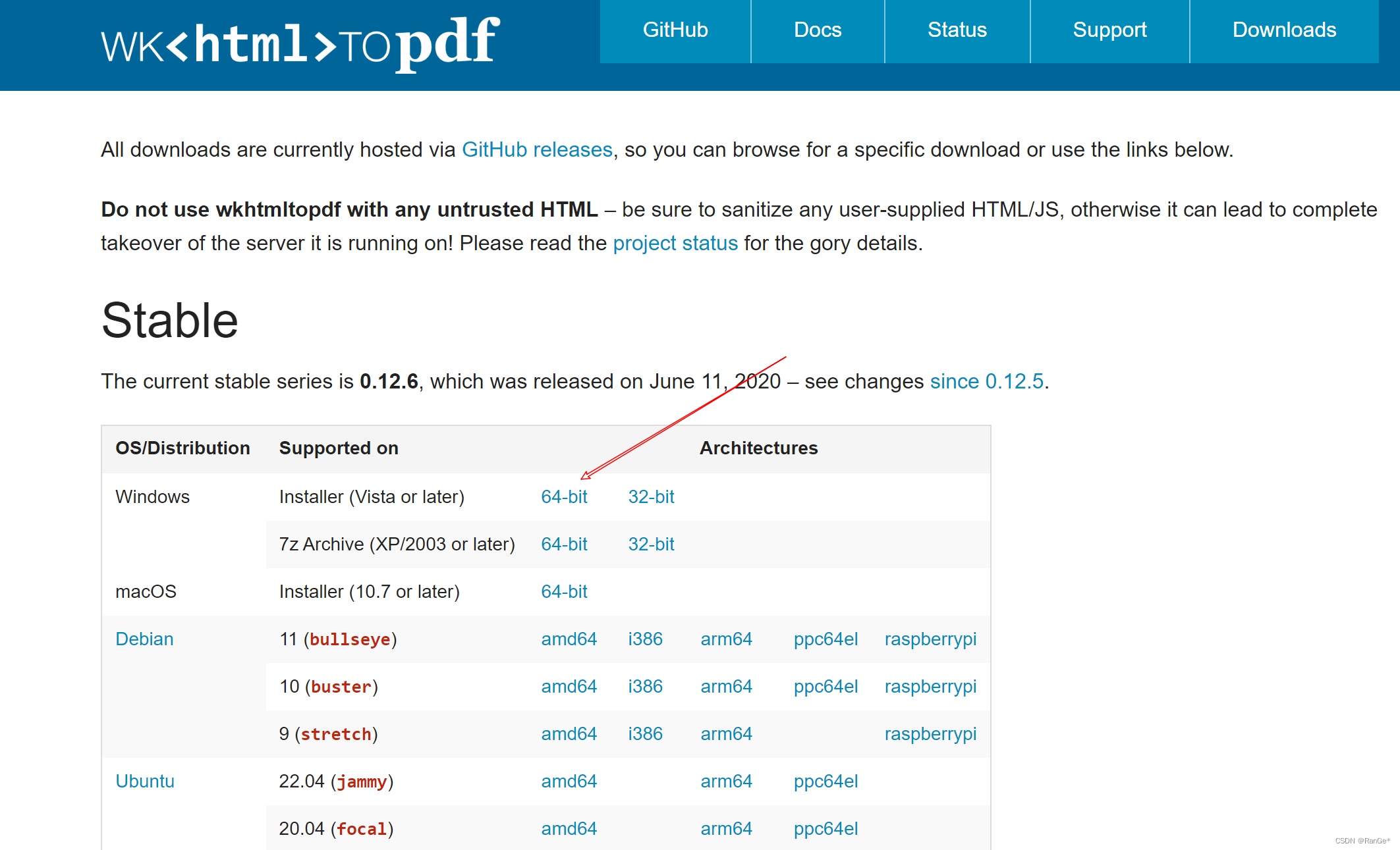 wkhtmltopdf 工具安装与使用 java 代码执行调用 多线程执行_wkhtmltopdf windows-CSDN博客
