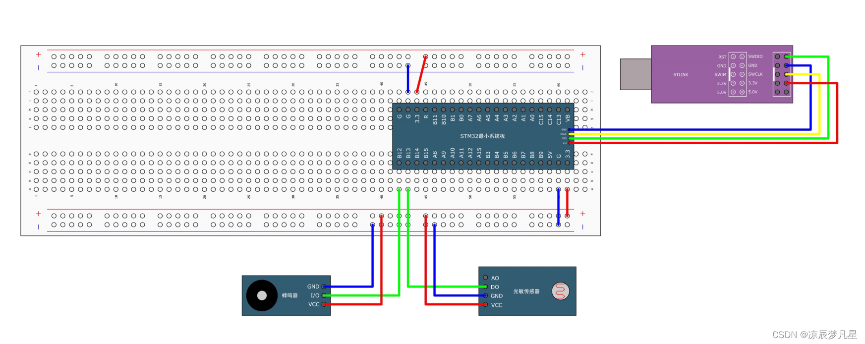 四、基于STM32F103C8T6的光敏电阻控制蜂鸣器_光敏蜂鸣器-CSDN博客