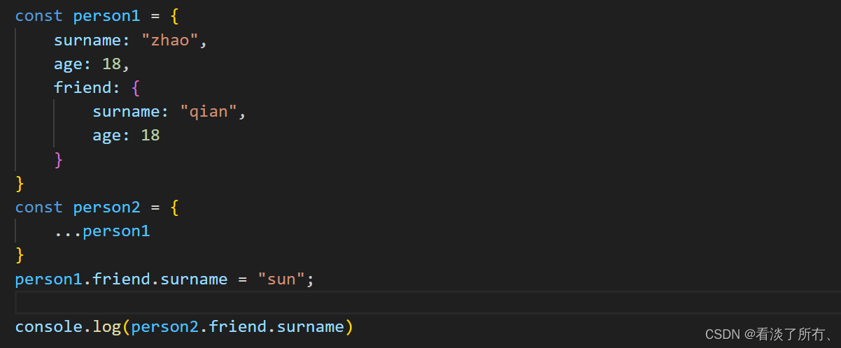 JavaScript浅拷贝与深拷贝详解-CSDN博客