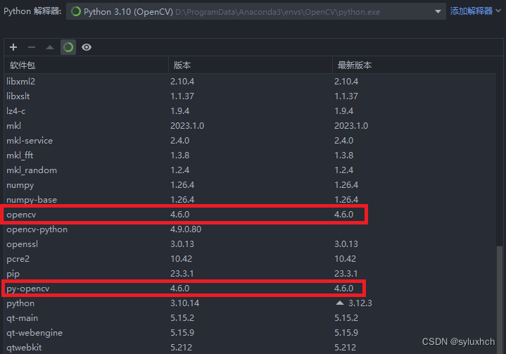 关于在Conda创建的虚拟环境中安装好OpenCV包后，在Pycharm中依然无法使用且import cv2时报错的问题_为什么conda下载了包,pycharm里面用不了-CSDN博客