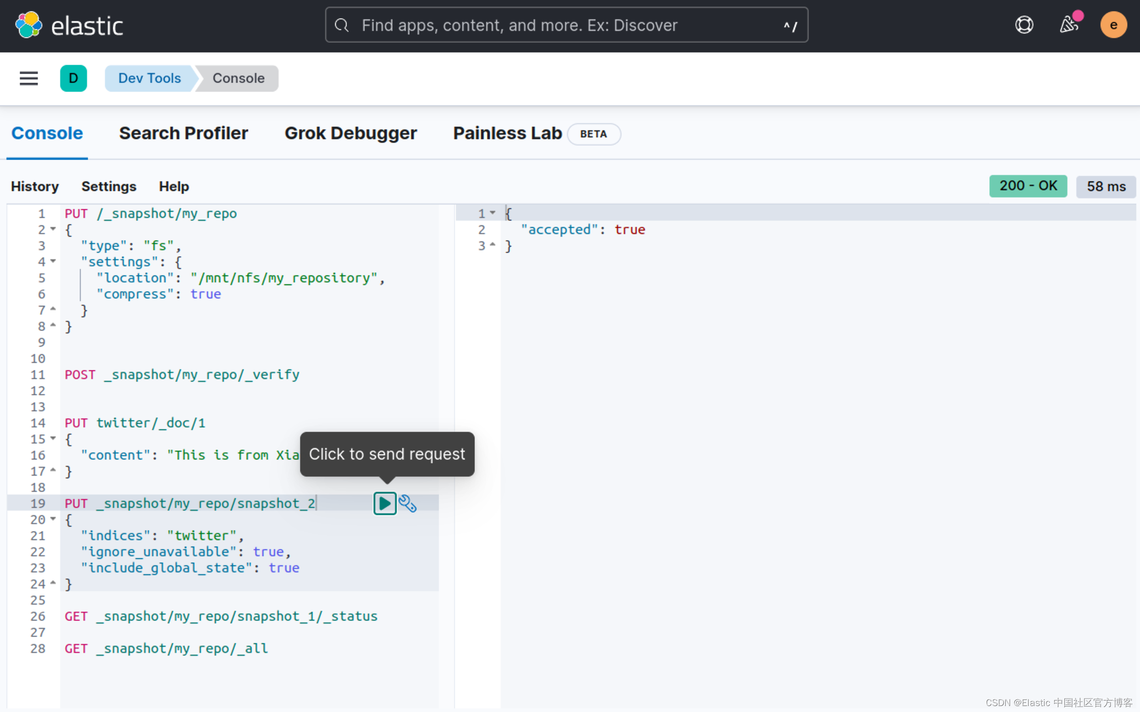 Elasticsearch：为 snapshot 设置 NFS 共享_elasticsearch5.4.0 snatshops nfs-CSDN博客