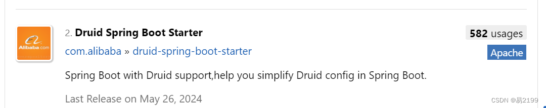 SpringBoot整合Druid_druid 1.2.23-CSDN博客