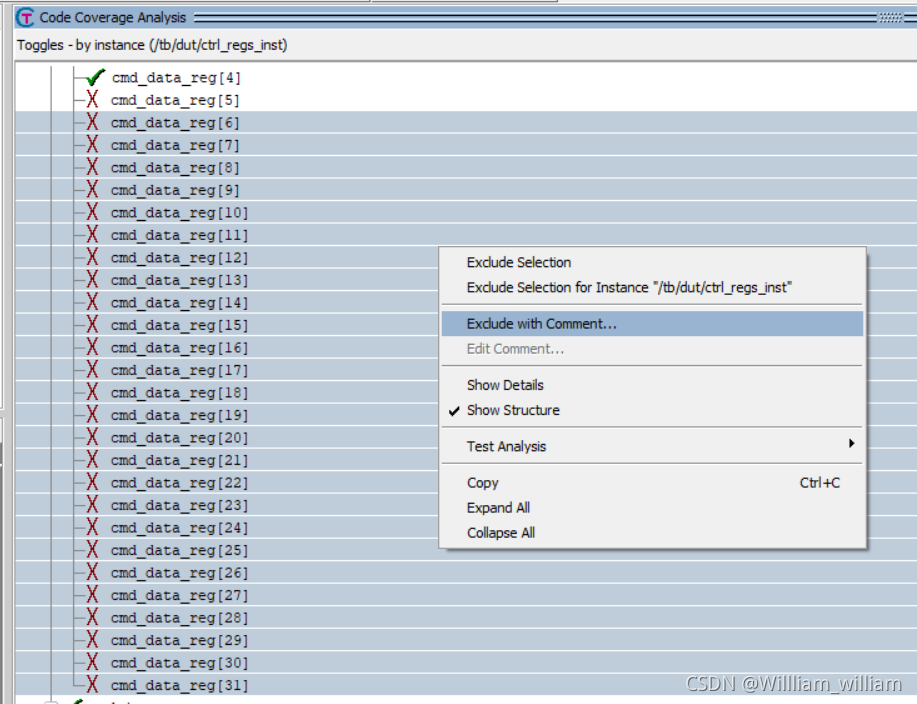 SystemVerilog学习之路（8）— QuestaSim里覆盖率的查看_questasim 生成覆盖率-CSDN博客