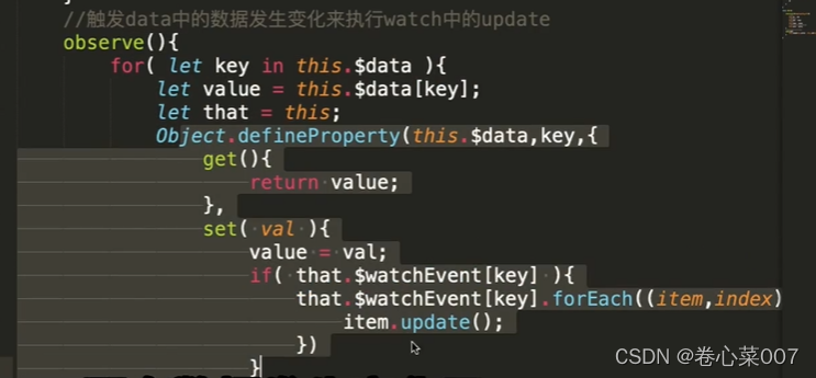 v-model双向数据绑定原理 / Object.defineProperty致命缺陷_object.defineproperty有哪些缺点?1.-CSDN博客