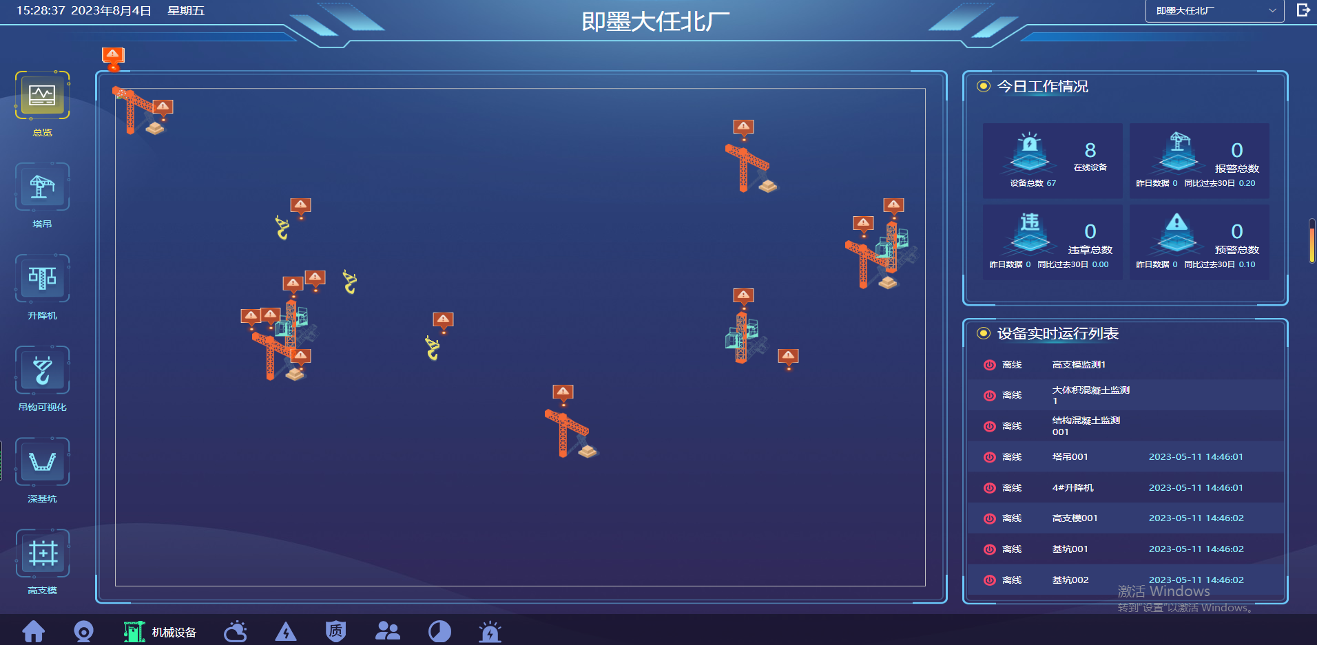 基于spring Cloud智慧工地可视化管理平台源码spring Cloud星辰大海里编程 永洪数据分析社区
