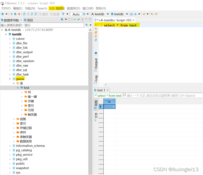 使用DBeaver工具连接GaussDB_dbeaver连接高斯数据库-CSDN博客