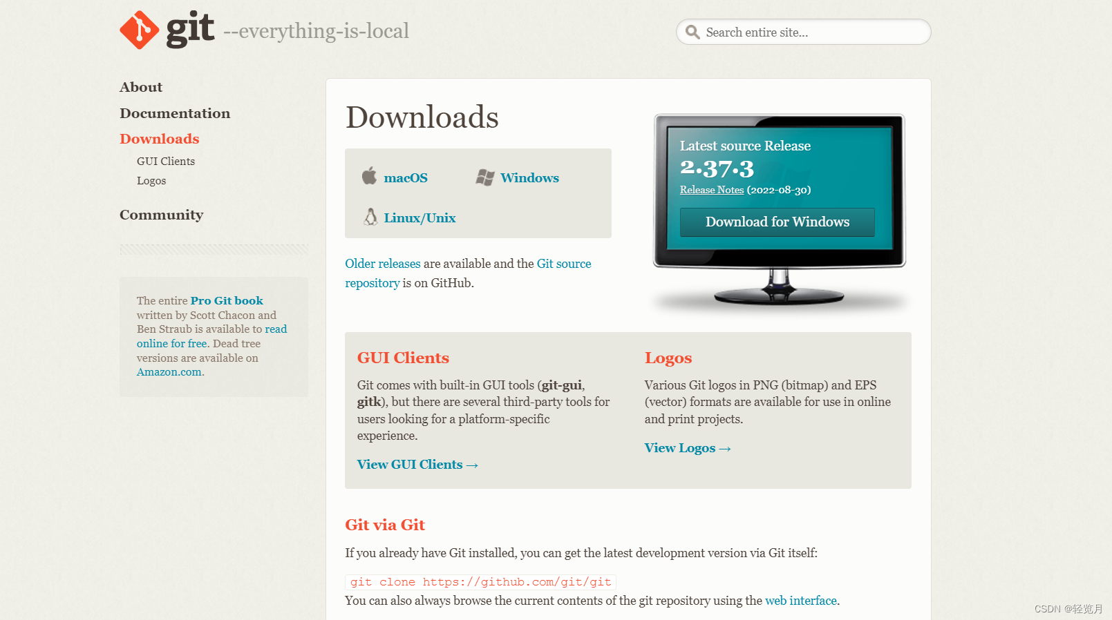 Git --分布式版本控制系统_tkdiff工具-CSDN博客