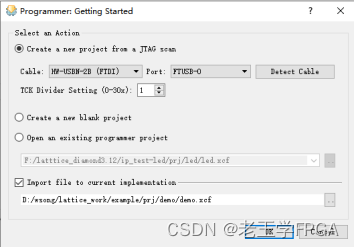 Lattice FPGA 开发工具Diamond使用流程总结——工具使用_lattice diamond-CSDN博客