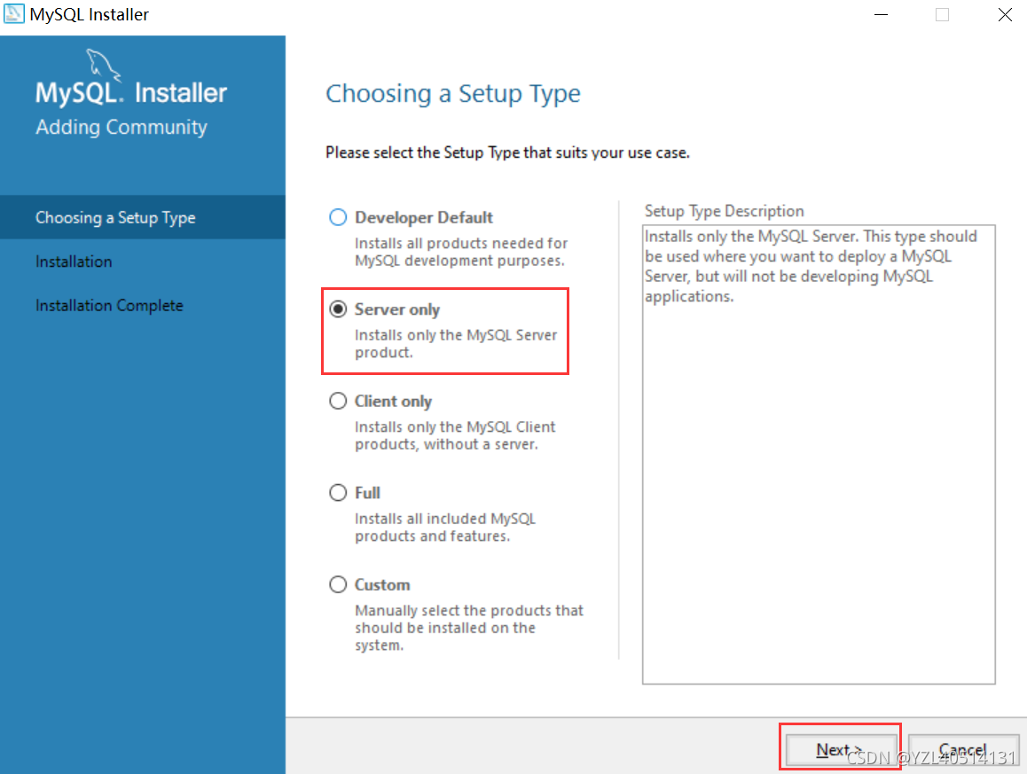 MySQL的安装教程_updating the start menu link错误-CSDN博客
