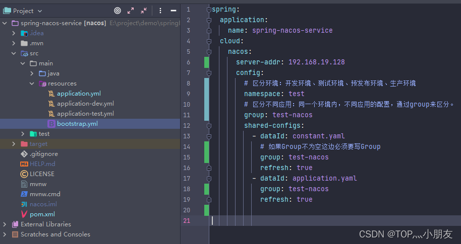 【JAVA】Spring Boot整合Nacos读取配置_springboot读取nacos配置-CSDN博客
