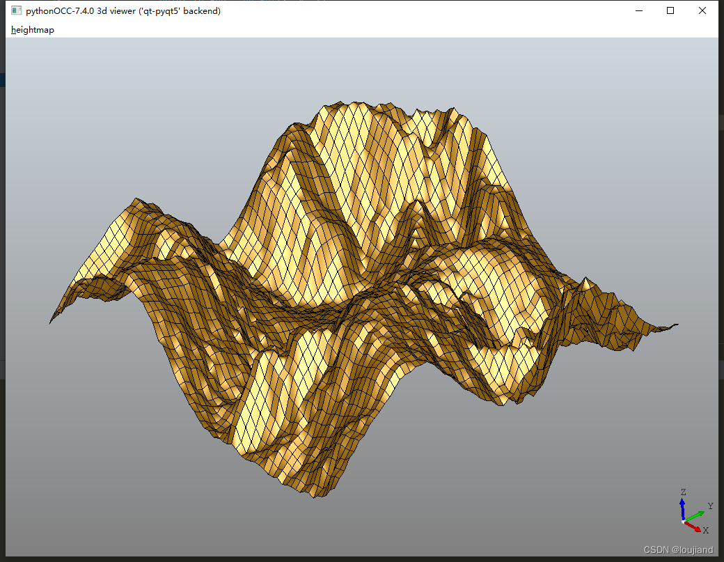 第二章：Pythonocc官方demo 案例79（基于拓扑结构的高度图）-CSDN博客
