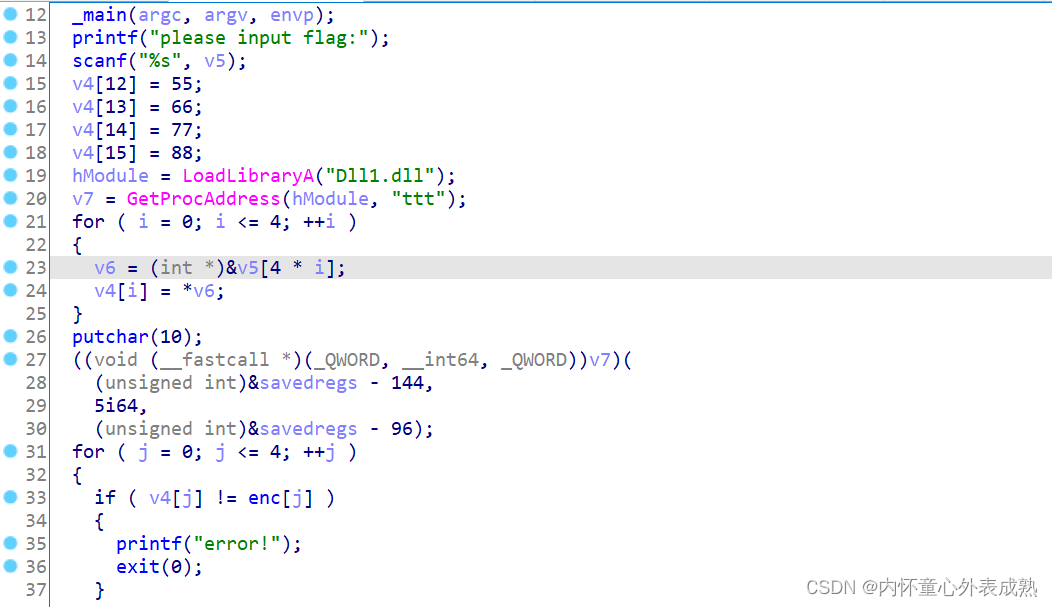 HNCTF-re部分复现_[hnctf 2022 week3]what's 1n dll?-CSDN博客