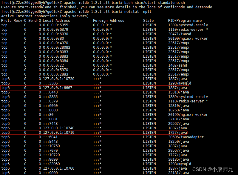 IoTDB 入门教程 基础篇③——基于Linux系统快速安装启动和上手_iotdb启动-CSDN博客