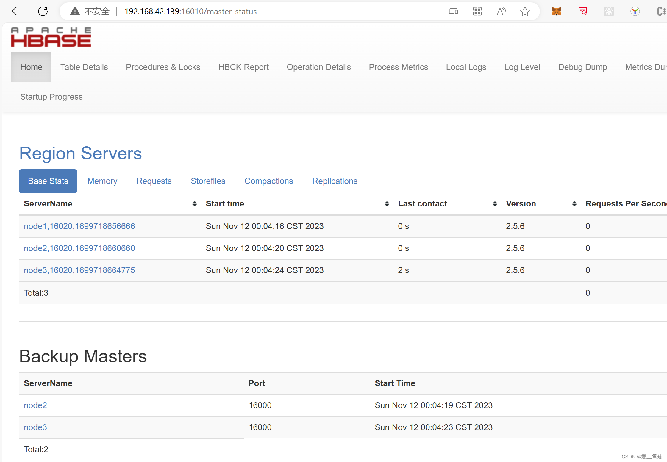 在linux上部署hadoop-3.3.6，hbase-2.5.6 ，apache-zookeeper-3.8.1集群_hadoop 3.3 hbase 2.5 snappy 2023-CSDN博客
