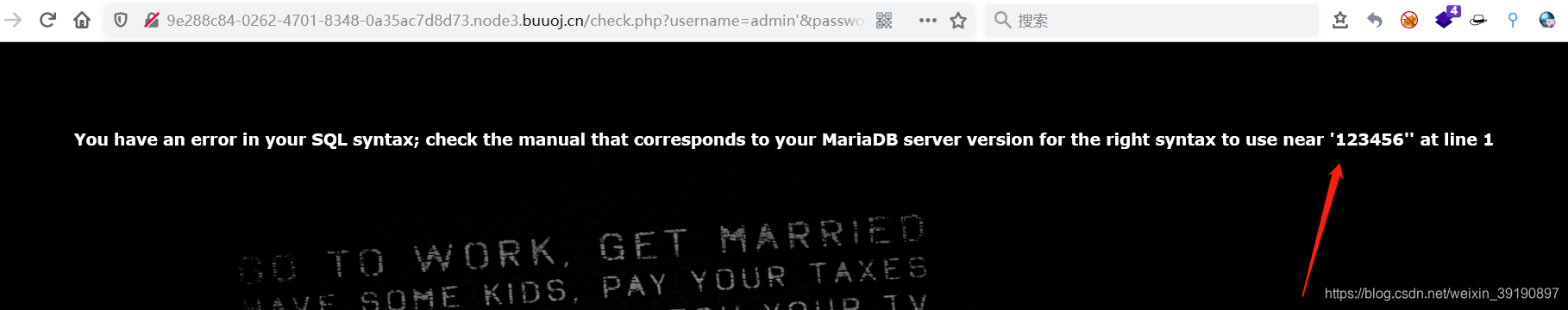 CTFWeb-BUUCTF竞赛真题WriteUp(1）_ctf no0b_ctf登录题 用户名 密码-CSDN博客