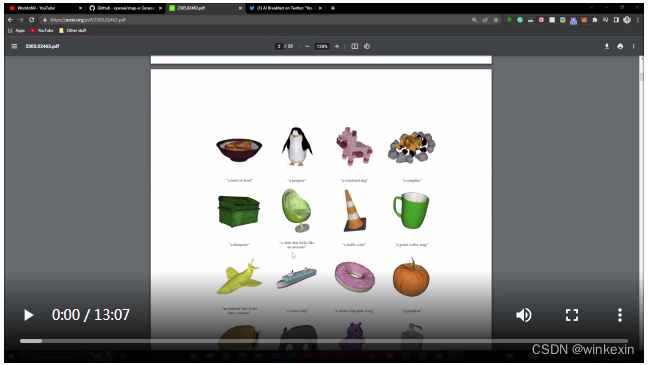 OpenAI新模型文本就能生成3D模型开源程序新浪潮_shap-e-CSDN博客