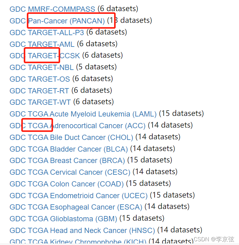 使用UCSC Xena探索TCGA癌症基因数据-CSDN博客