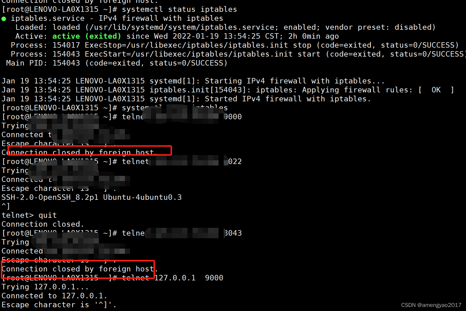 【Docker安装gitlab时telnet端口一直Connection closed by foreign host.】_docker connection closed by ...