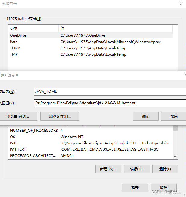 安装及配置JDK_openjdk21安装-CSDN博客
