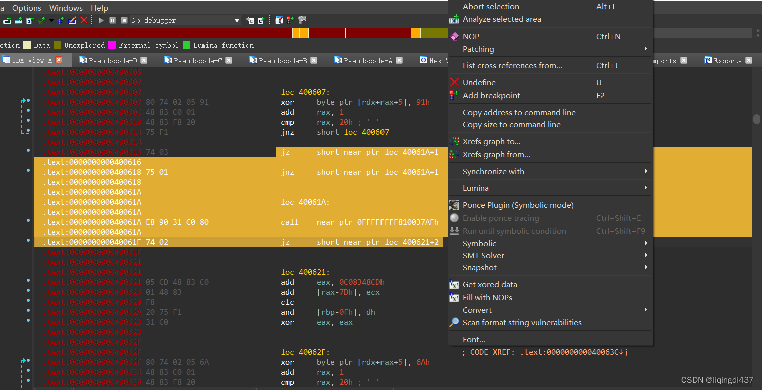 [WUSTCTF 2020]funnyre-复现_[wustctf2020]funnyre-CSDN博客
