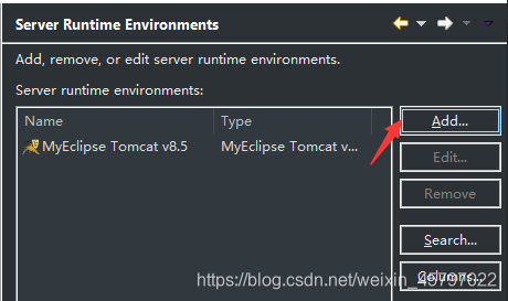 新版MyEclipse配置tomcat及tomcat安装教程（解决Servers下没有tomcat的情况）_myeclipse找不到service下的tomcat-CSDN博客