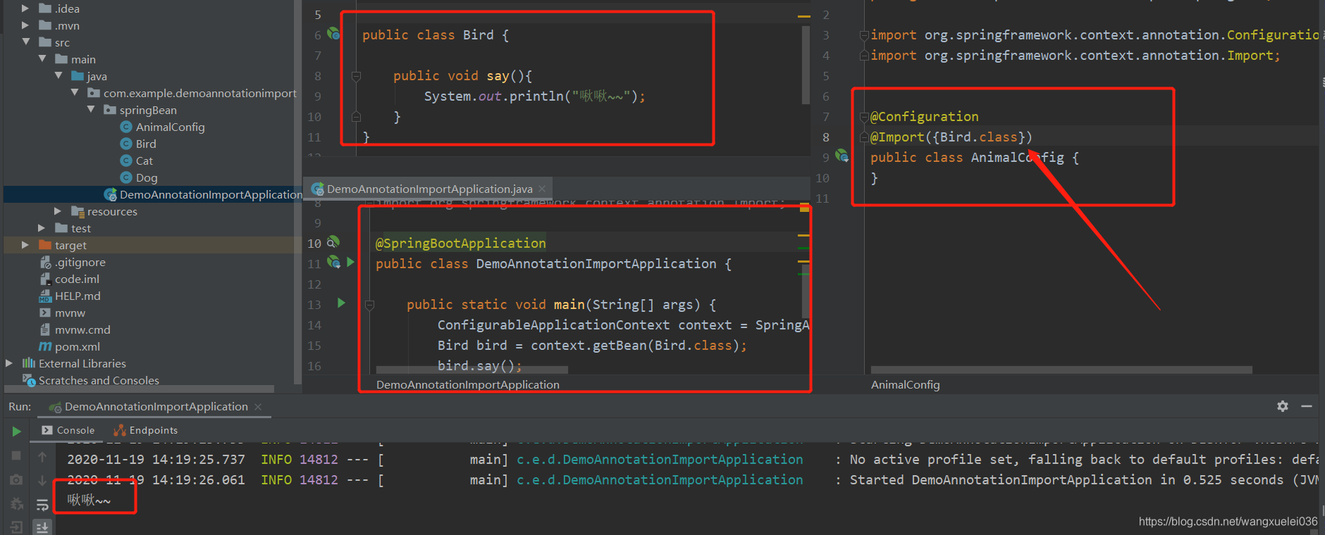 @Import importSelector ImportBeanDefinitionRegistrar 注册Bean 以及自定义扫描器_importselector ...