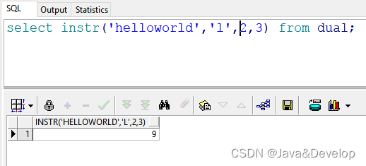 Oracle中的instr()函数 详解及应用_oracle instr-CSDN博客